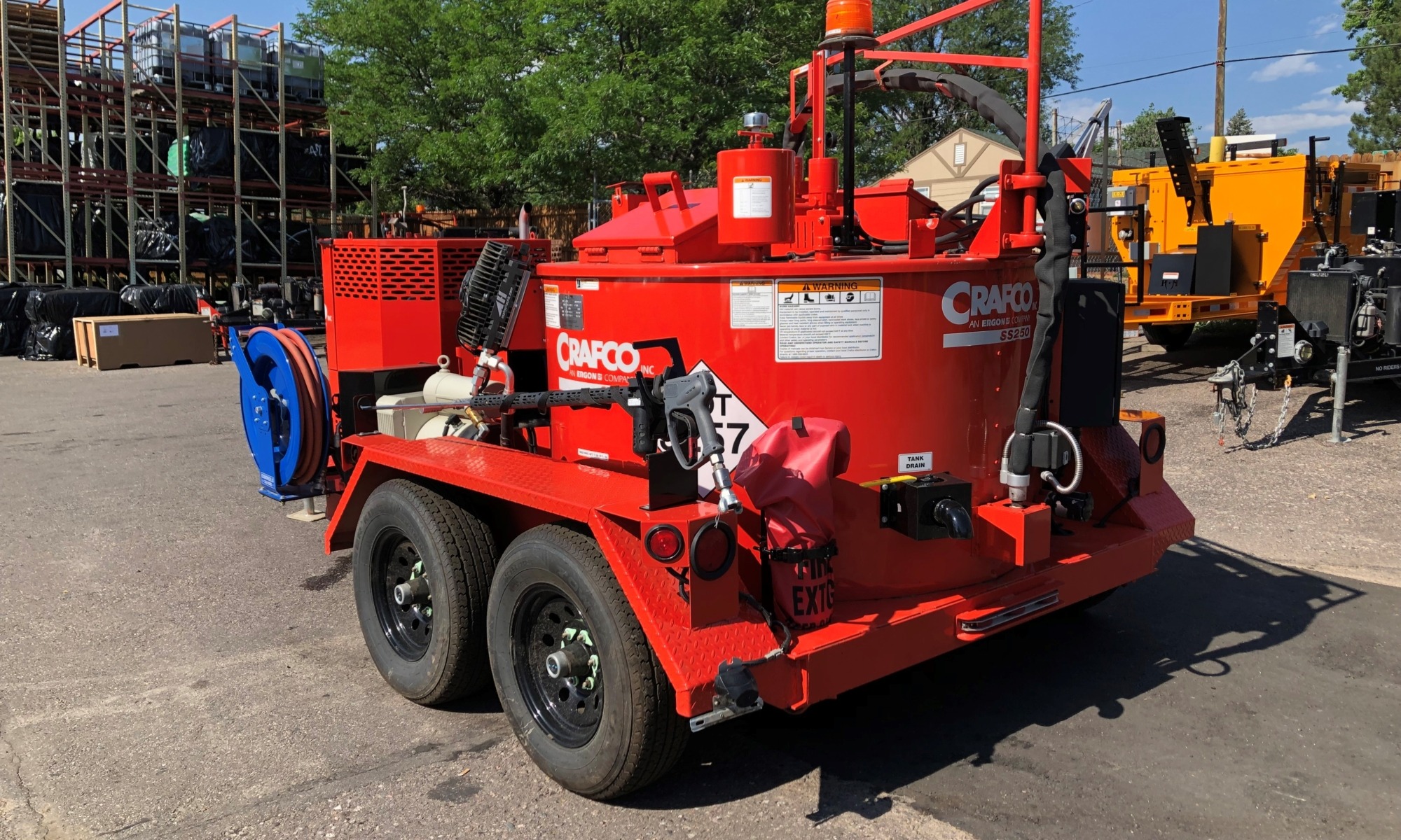 2020 Crafco Super Shot 250 w/ 100 CFM Air Compressor, Call For Price ...